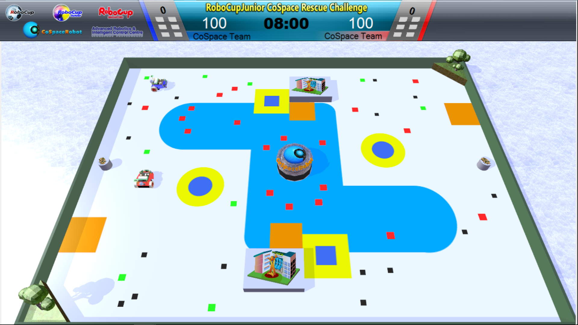 ربات امدادگر فضای مشترک - آموزش ربات امدادگر فضای مشترک CoSpace